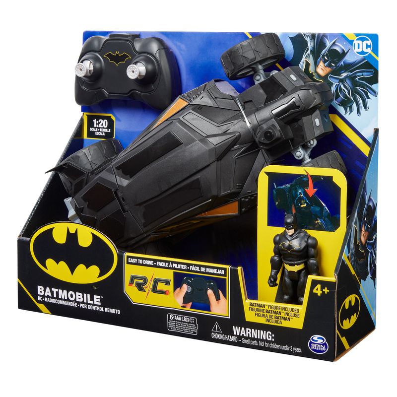 Batman Batmobil RC s figurkou | Spinkids.cz